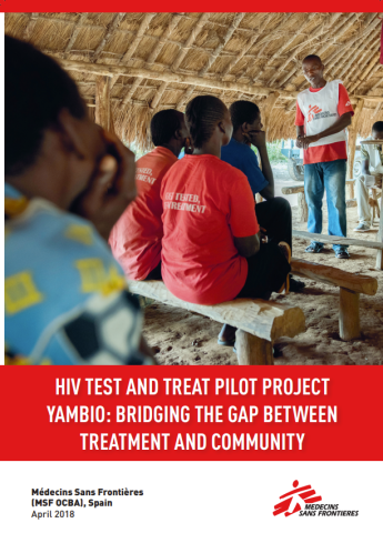 HIV test and treat pilot project Yambio : bridging the gap between ...